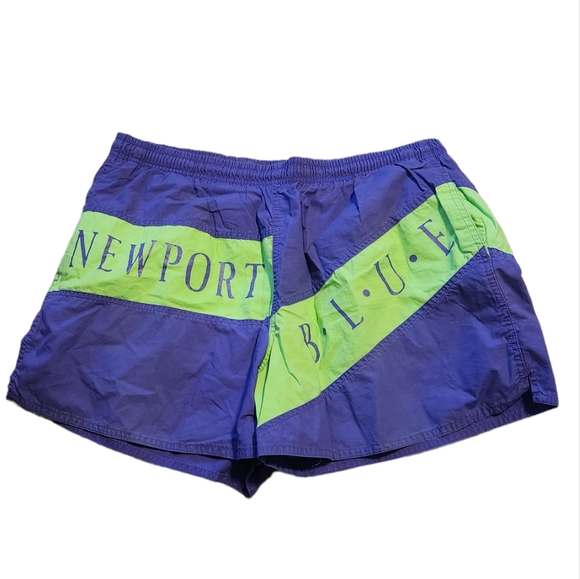 Newport Blue | Swim | Vtg Newport Blue Swim Shorts | Poshmark